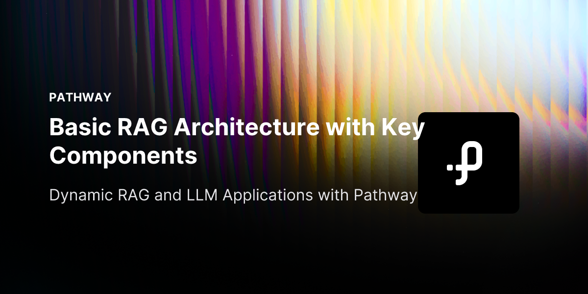 Basic RAG Architecture with Key Components | Pathway