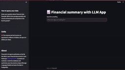 Pathway + PostgreSQL + LLM: app for querying financial reports with live document structuring ...