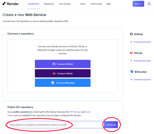 Deploy with Render | Pathway
