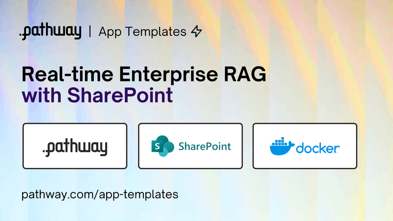 Real-time Enterprise RAG with SharePoint | Pathway